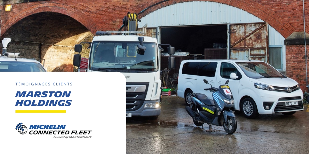 Témoignage de Marston Holdings | MICHELIN Connected Fleet